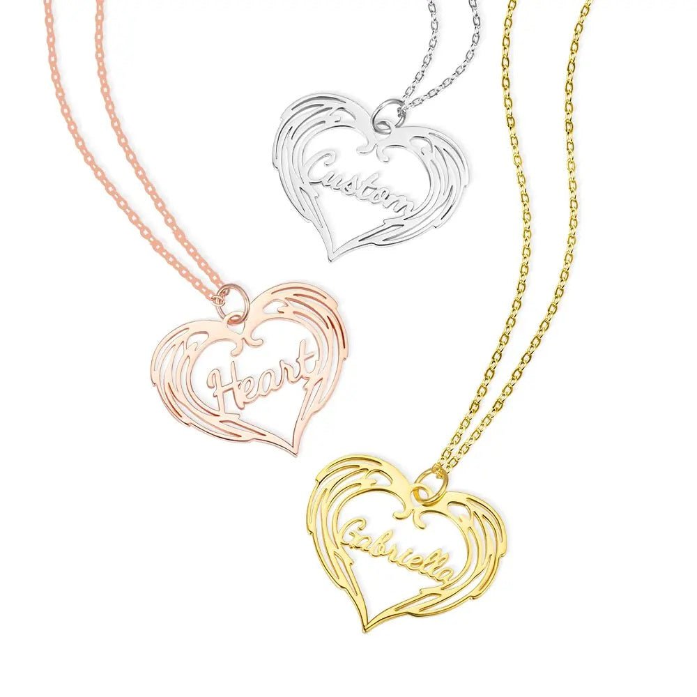Guardian Angel Name Necklace – United Bracelets