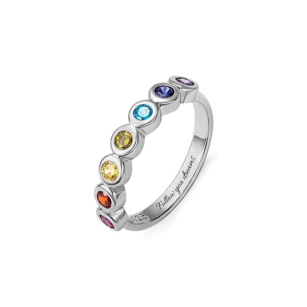 Rainbow Crystal Ring – United Bracelets